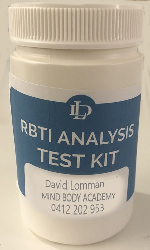 RBTI TEST KIT MAILED